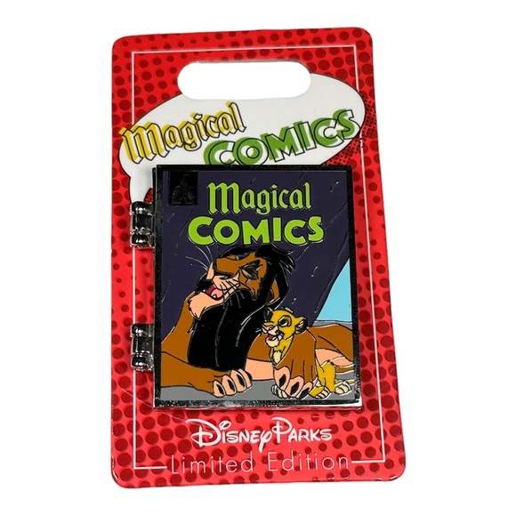 Disney | Other | 22 Disney Parks Magical Comics Pin Scar | Poshmark